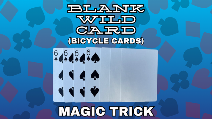 Blank Wild Card – Magic Trick – The Best Magic Shop Magic Tricks You ...
